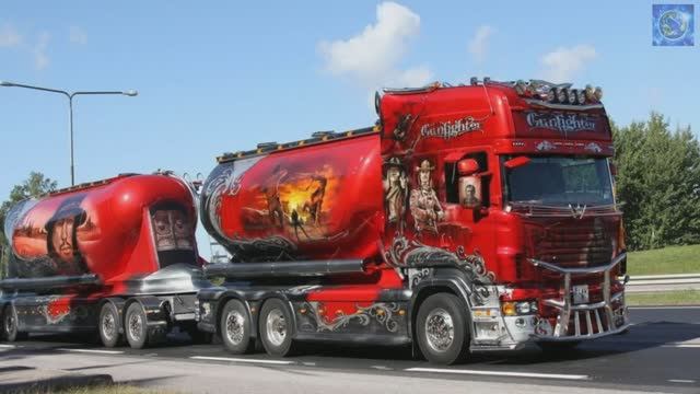 Грузовики - Аэрография