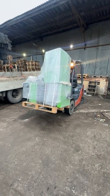 Отопление склада -доставка пеллетного котла Пеллетор Pelletor