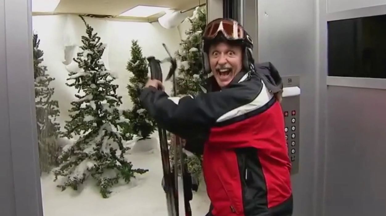 Юмор - "Лыжник"