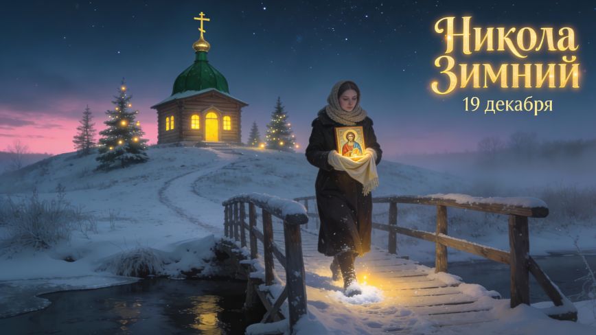 С Днём Святого Николая Чудотворца! ✨ Пусть этот светлый день принесёт вам маленькое чудо.