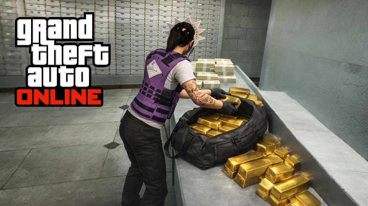 GTA Online Кастомная карта Ограбления центрального Банка