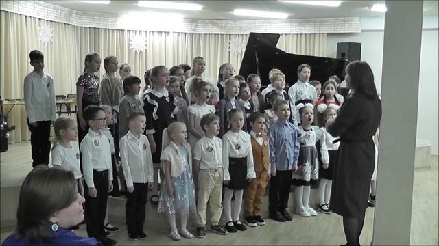 Хор 1 класса. В. Шаинский/М. Матусовский "Вместе весело шагать"