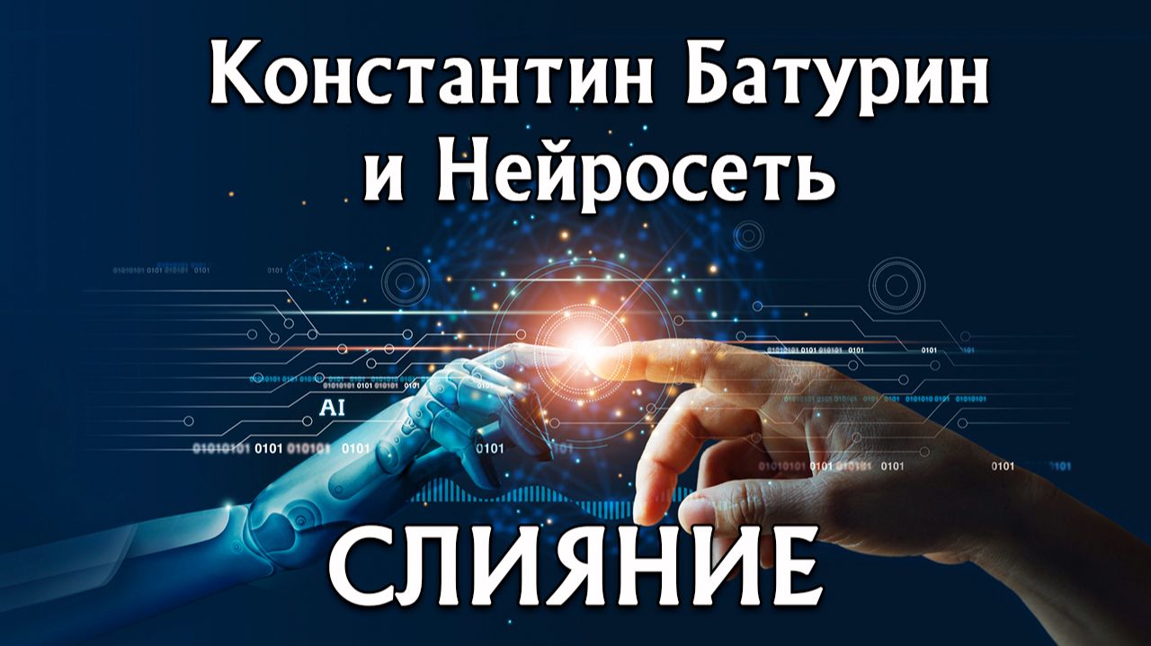 СЛИЯНИЕ - Константин Батурин и Нейросеть