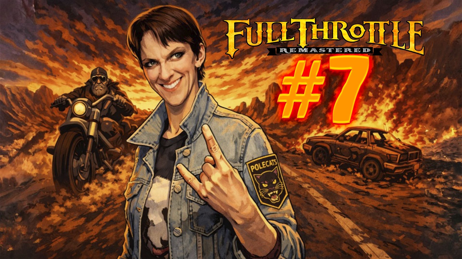 Full Throttle Remastered от Оптимистики\\Часть7: Бумеранг для Рипбургера \\ ФИНАЛ