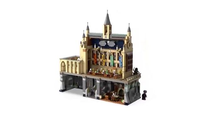 Конструктор LEGO Harry Potter Замок Хогвартс_ Большой зал, 1732 деталей, возраст от 10+, 76435