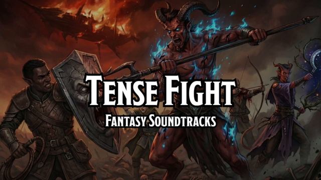 Tense Fight D&D TTRPG Battle Combat Fight Music 1 Hour by RPG Soundtracks