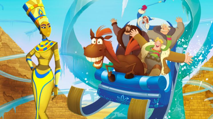 Мультфильм - Три богатыря и принцесса Египта (2017) Фэнтези