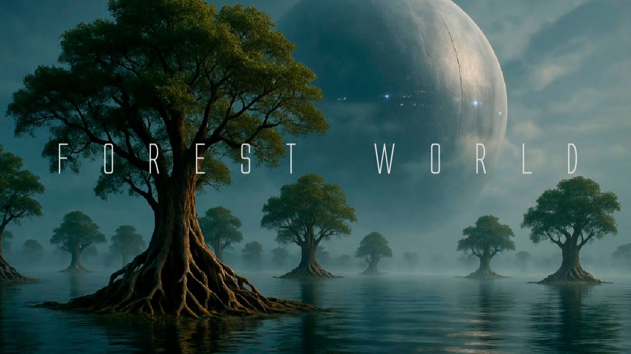 Forest World • Cerebral Ambient Sci-Fi Music For Relaxation 🎧 [ Immersive Cosmic Ambience ]