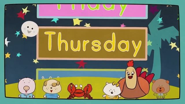 Days of the Week Song _ The Singing Walrus