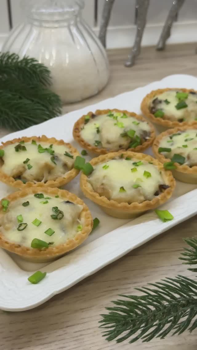 ЗАКУСКА, ОТ КОТОРОЙ НЕ ОТОРВАТЬСЯ! ЖЮЛЬЕН В ТАРТАЛЕТКАХ - ПРОСТО И ОЧЕНЬ ВКУСНО! СОХРАНЯЙТЕ РЕЦЕПТ!