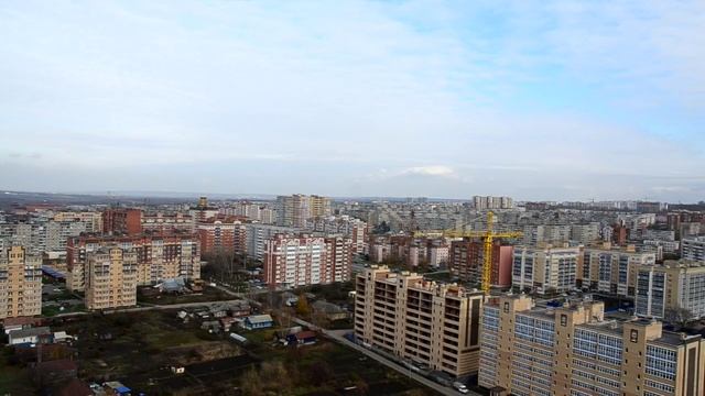 С крыши 18 этажного монолитного дома Трехлистник. Химмаш . Саранск. 28.10.2016#115