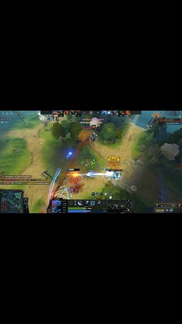 Рампага на 4 минуте Разор + Висп #dota2