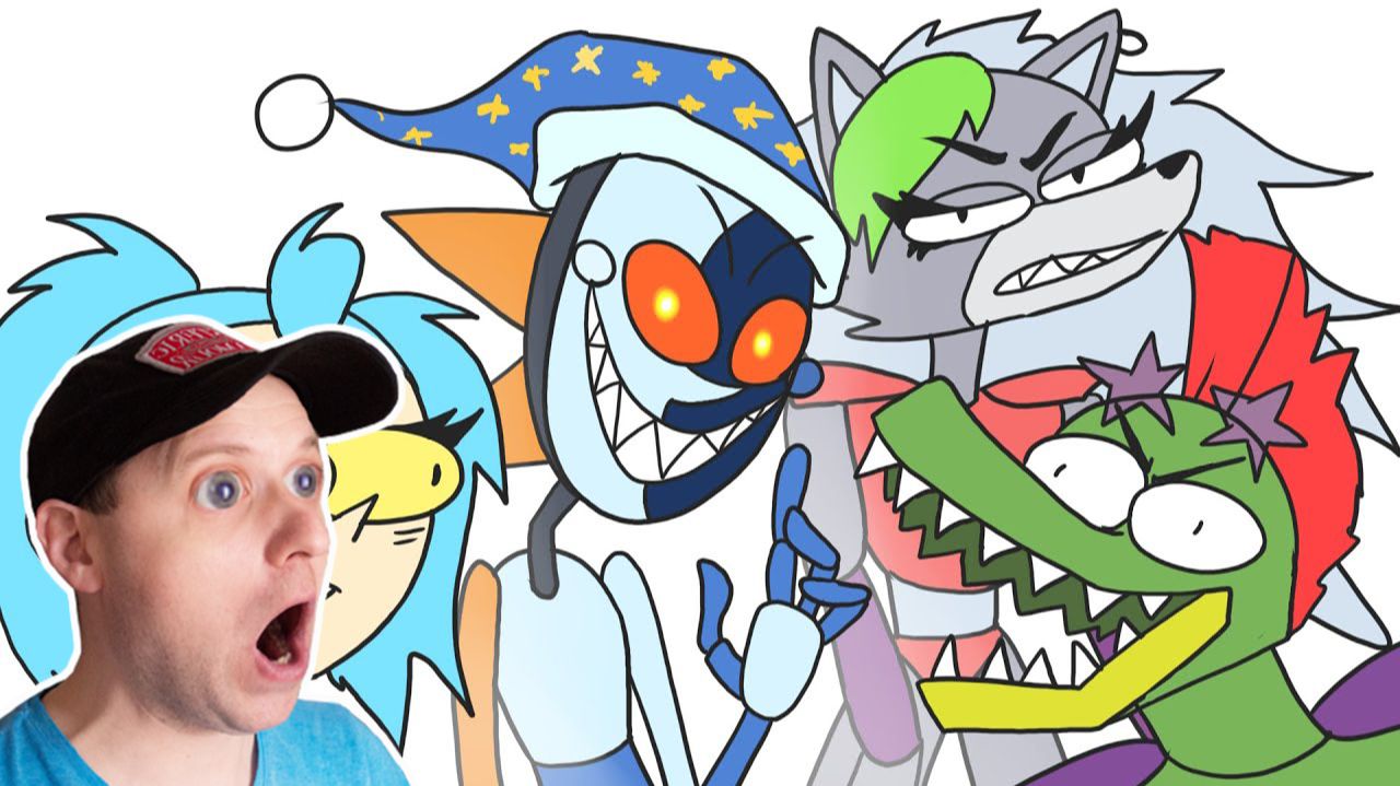 ВЗРОСЛЫЙ ПОПАЛ В ФНАФ ОБНОВЛЕННАЯ ВЕРСИЯ 😱 УЛУЧШЕННАЯ ВЕРСИЯ (Анимация