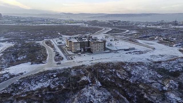 Красноярск район северный окраина  вид с 15 эт.