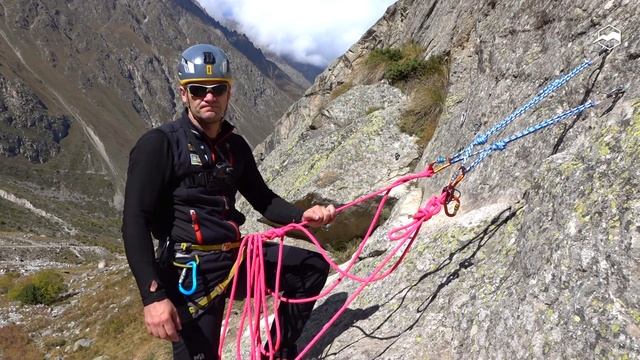 Скалолазание. Верхняя страховка со станции