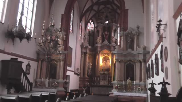 Костёл в Вильнюсе, Литва #vilnius #travel #lithuania #литва #вильнюс #travelvlog #traveling