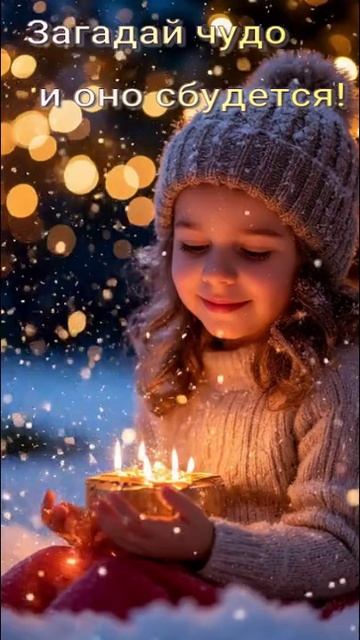 Загадай чудо! открытка