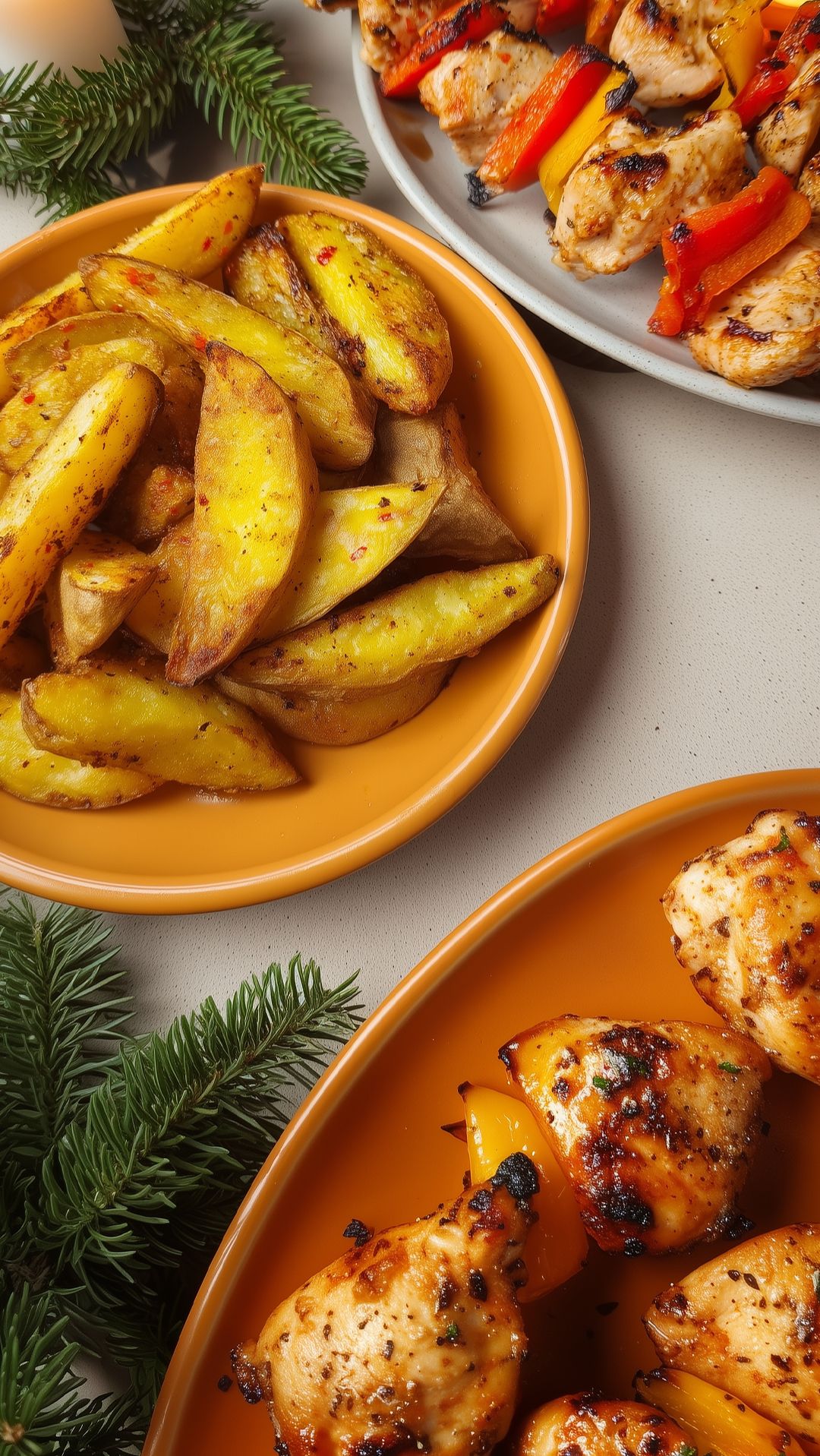 Домашний куриный шашлык #еда #вкусно #рецепт #шашлык