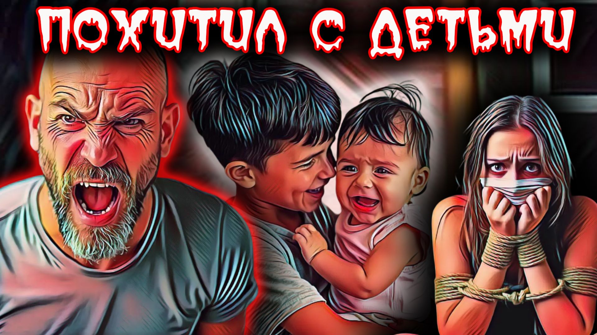 Цена ошибки: История матери и детей, оказавшихся в плену. Тру крайм истории