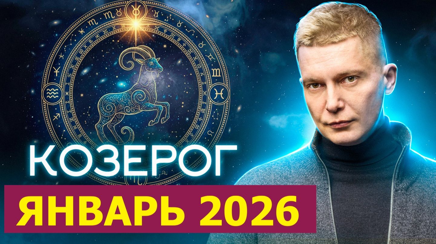 Козерог вступаем в 2026. Январь. Душевный гороскоп Павел Чудинов
