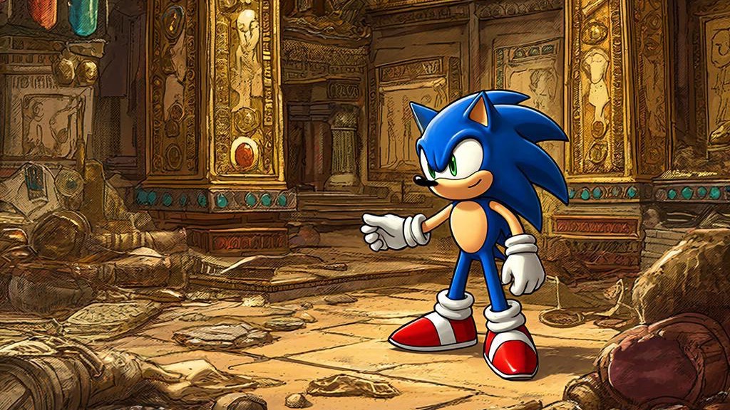 [Rus] Sonic and Knuckles (7 Часть, Компания за Соника) Секретный дворец.