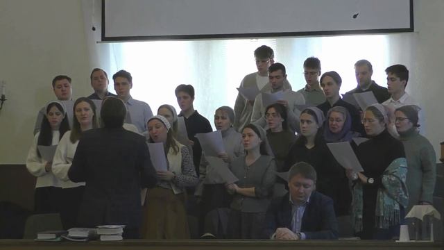 «О Иисус, Спаситель, Ты услышь мою мольбу» (14.12.2025) / Хор