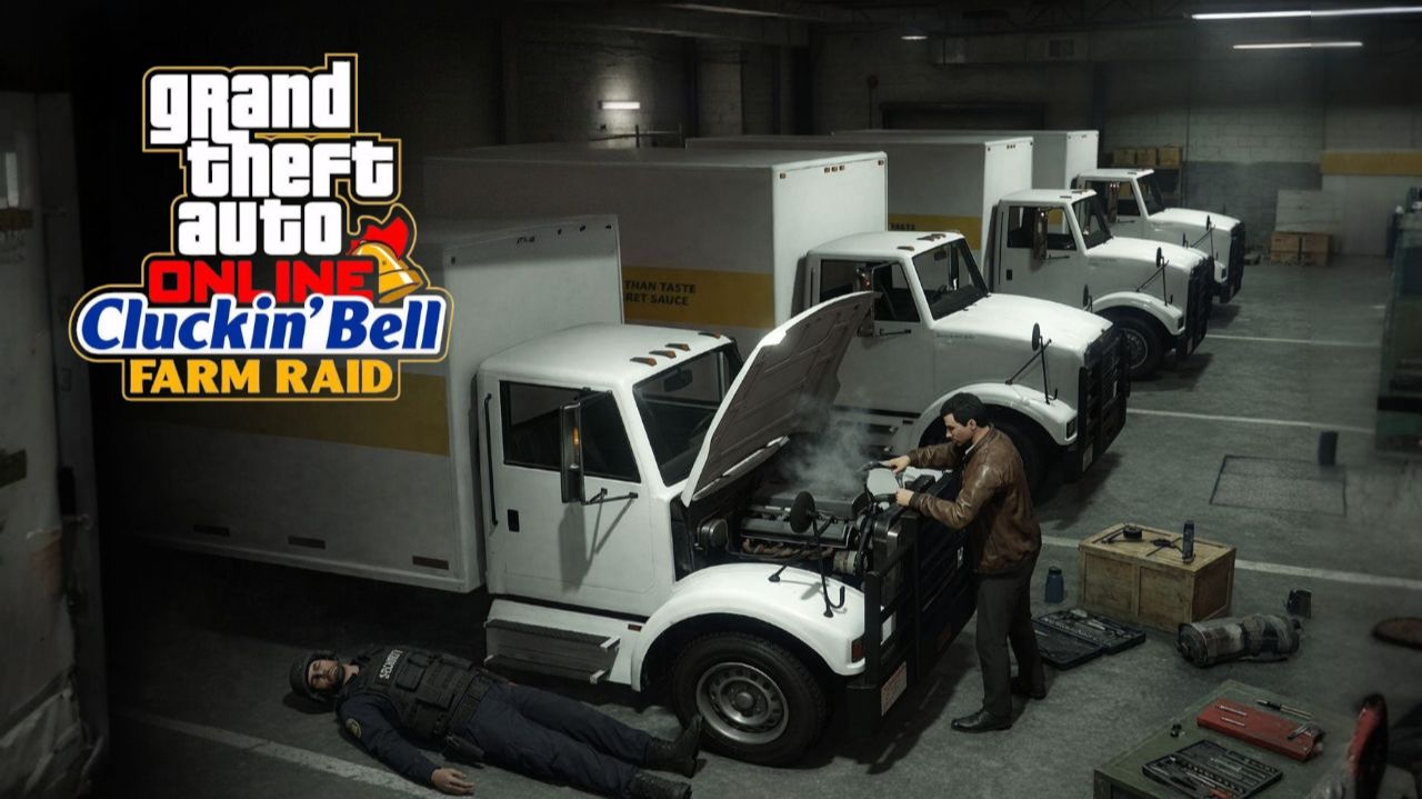 GTA Online Неорганизованная группа ( Винсент ) Налет на Cluckin' Bell