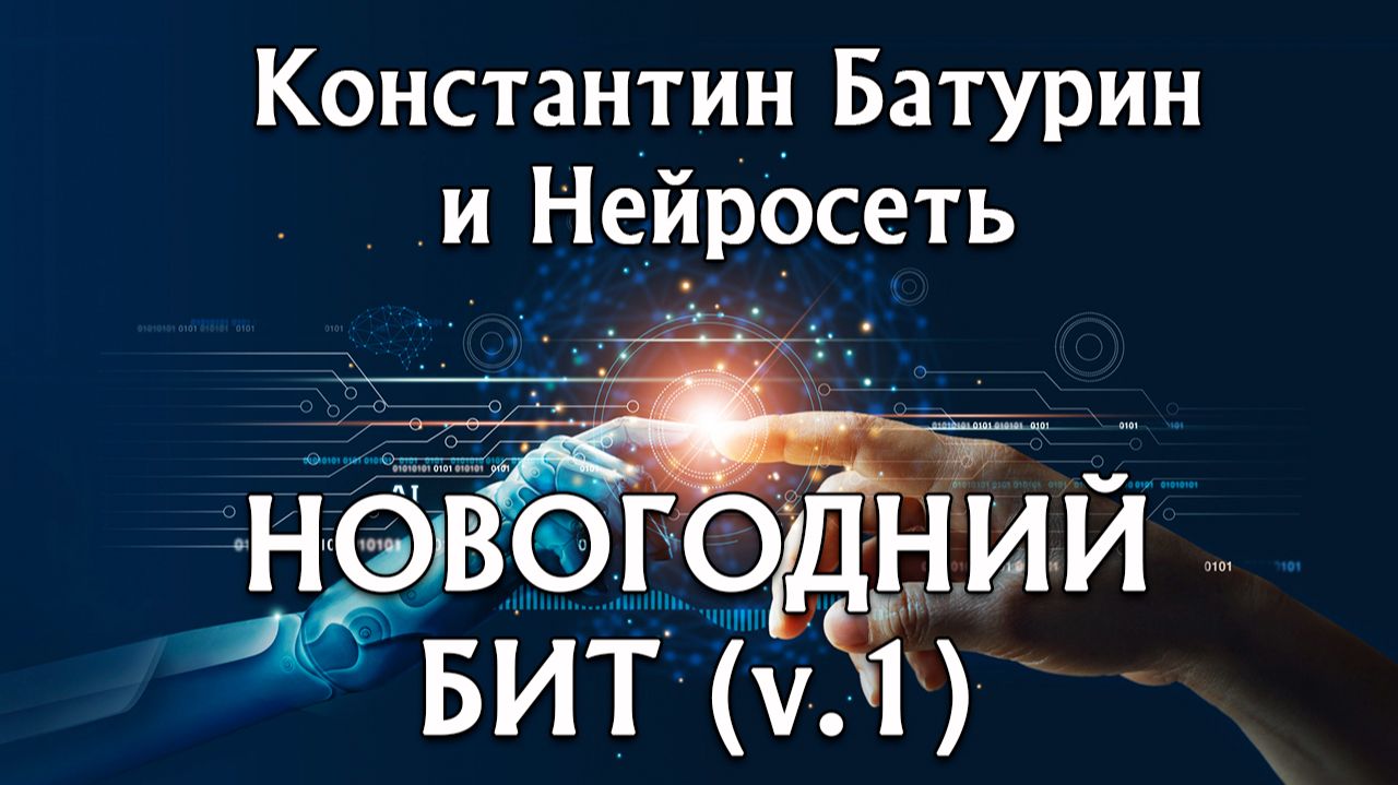 НОВОГОДНИЙ БИТ (Pop Version) - Константин Батурин и Нейросеть