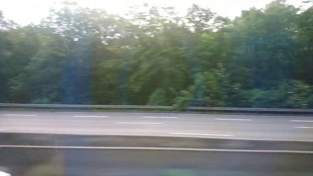 Природа Франции из окна автобуса #travel #europe #france #paris