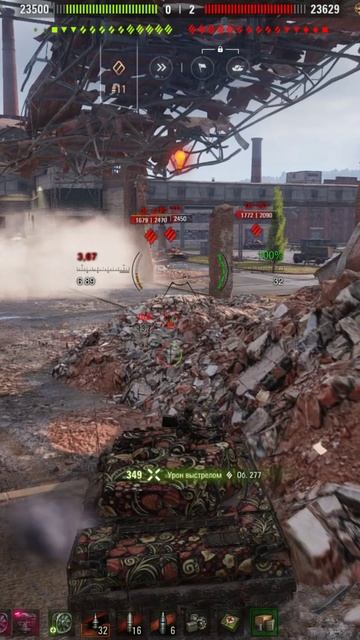 Дуплет - Промзона [ WoT ] #shorts #миртанков #wot