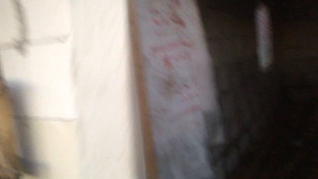 Дачный домик своими руками - временная дверь на зиму.