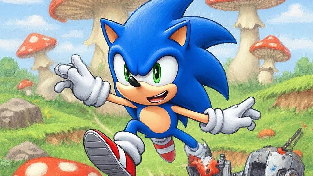 [Rus] Sonic and Knuckles (1 Часть ,Компания за Соника) Грибные Холмы первая часть!