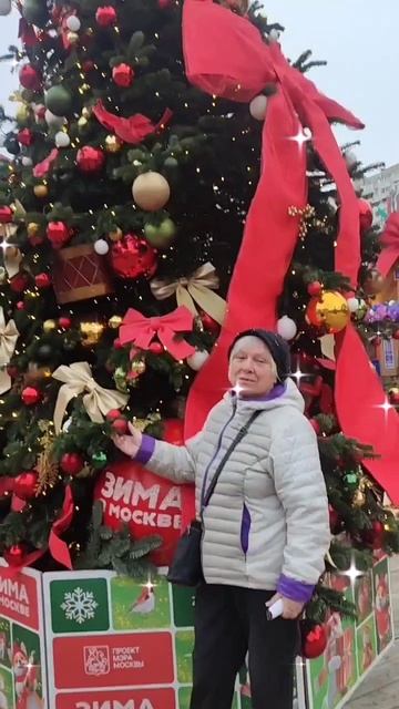 Зима в Москве. 2025