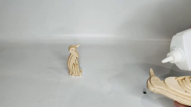 Сборная деревянная модель "Пингвин", ТМ "Чудо Дерево"