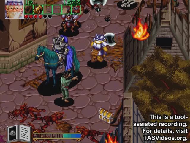 TAS, (Arcade) Wizard Fire - ＂1 player＂ in 06m 57.655s by CoolHandMike