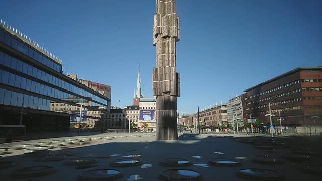 Центр Стокгольма из окна автобуса 2019 #sweden #stockholm #швеция #стокгольм #travel #travelling