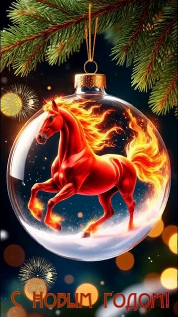 С наступающим! Открытка и поздравление.