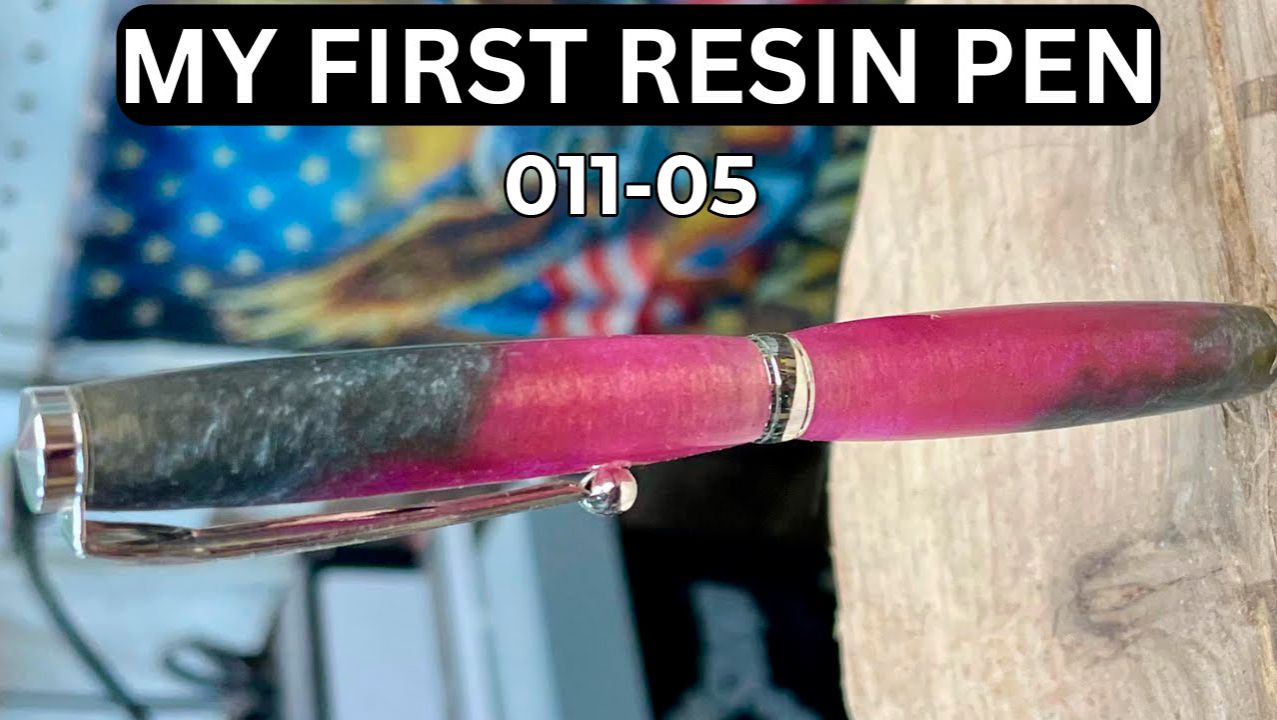 Токарные работы по дереву для начинающих Ручка шариковая на токарном станке своими руками №011_05