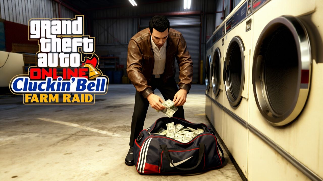 GTA Online Отжимания денег ( Винсет ) Налет на Cluckin' Bell