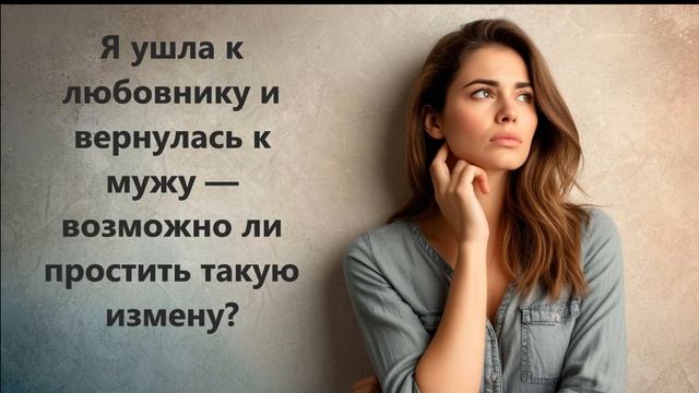 Как вернуться к мужу если изменила. Аудиорассказ. Истории из жизни онлайн