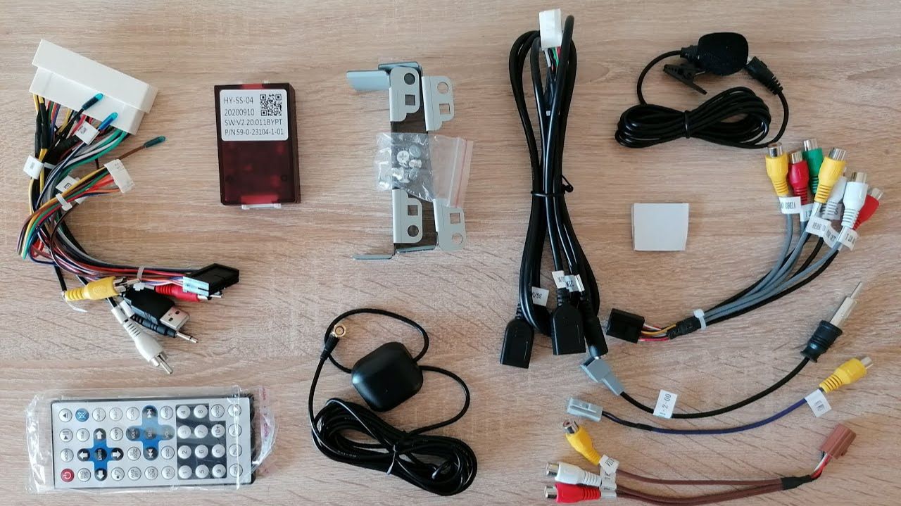 Комплектация Андроид автомагнитолы