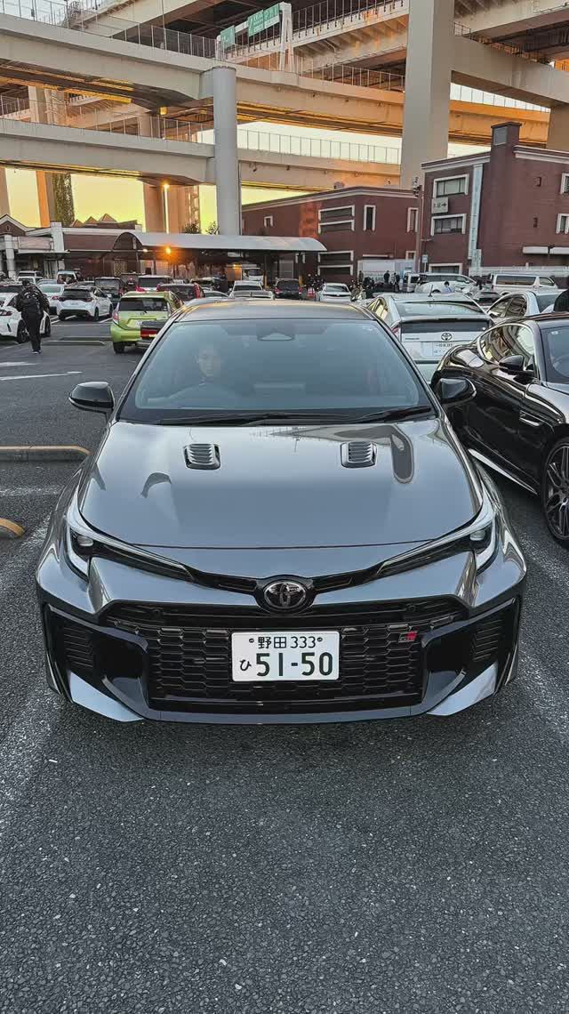 Toyota Corolla GR | Инженерия скорости от Gazoo Racing 🔥| 📍Daikoku Parking Area