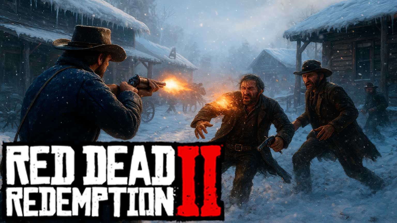 💥 Миссия “Старые знакомые” | Артур и Датч против О’Дрисколлов | Red Dead Redemption 2