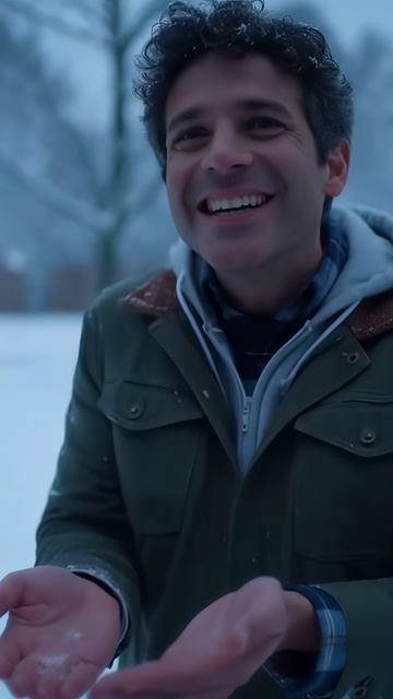 Показал снегопад взрослому человеку, который видел снег только в кино.❄️🎁