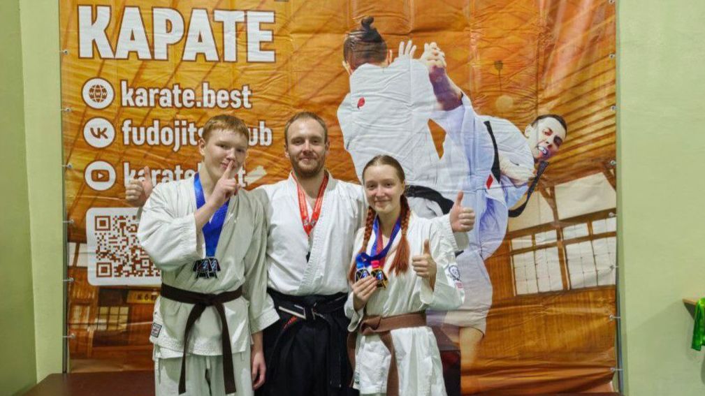 Региональные соревнования по традиционному карате. Наша доча- настоящий боец!