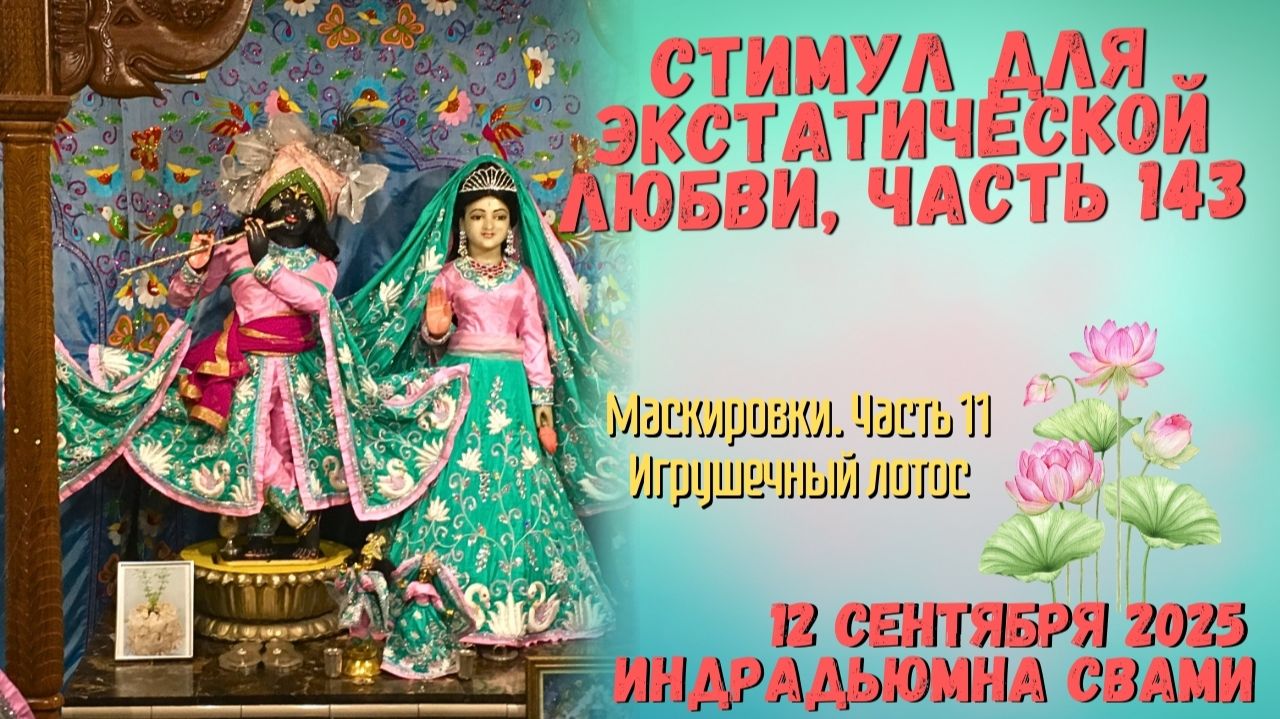 Стимул Для Экстатической Любви, Часть 143 - Маскировки. Часть 11 - Игрушечный лотос