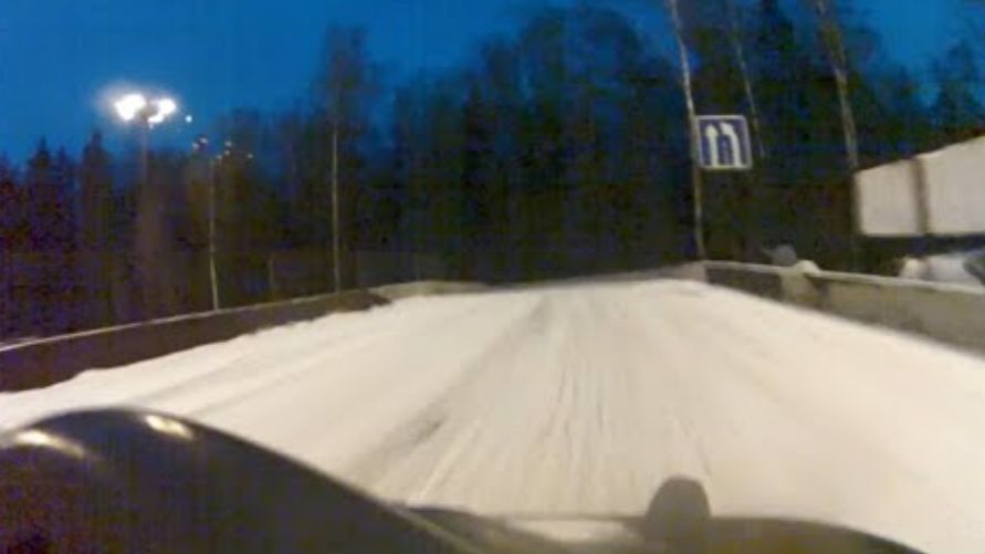 Зимний картинг в клубе Солярис.