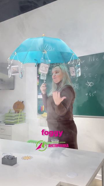 Какая погода сегодня? Фрагмент занятия по Английскому