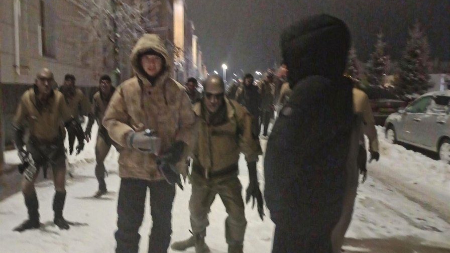 Мини-фильм Зомби Апокалипсис 1 - (Nikita1000)- Бегите!? зомби