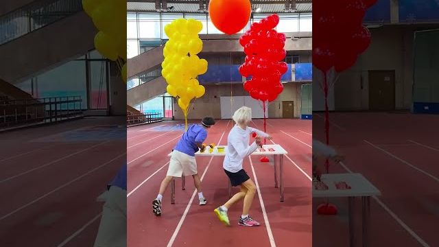 Balloon Pop Racing Is INTENSE!!!